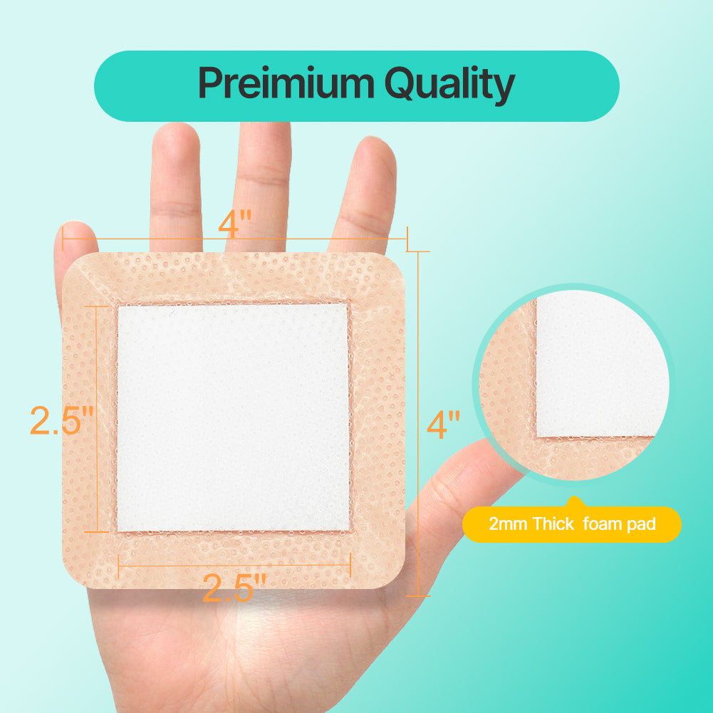 Dimora Silicone Foam Dressing Bordered Foam Wound Dressing – Dimora Medical