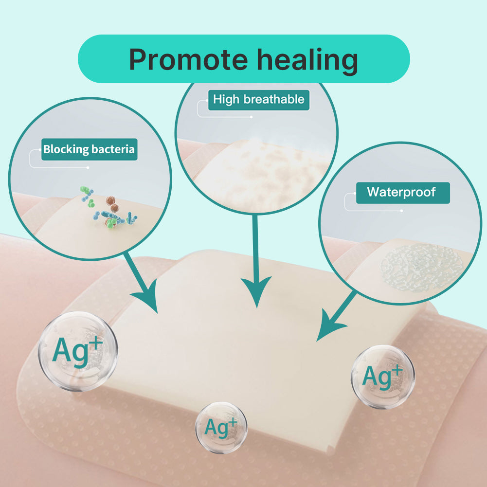 Dimora Border Sacrum Silicone Foam Dressing Adhesive Wound Dressings ...